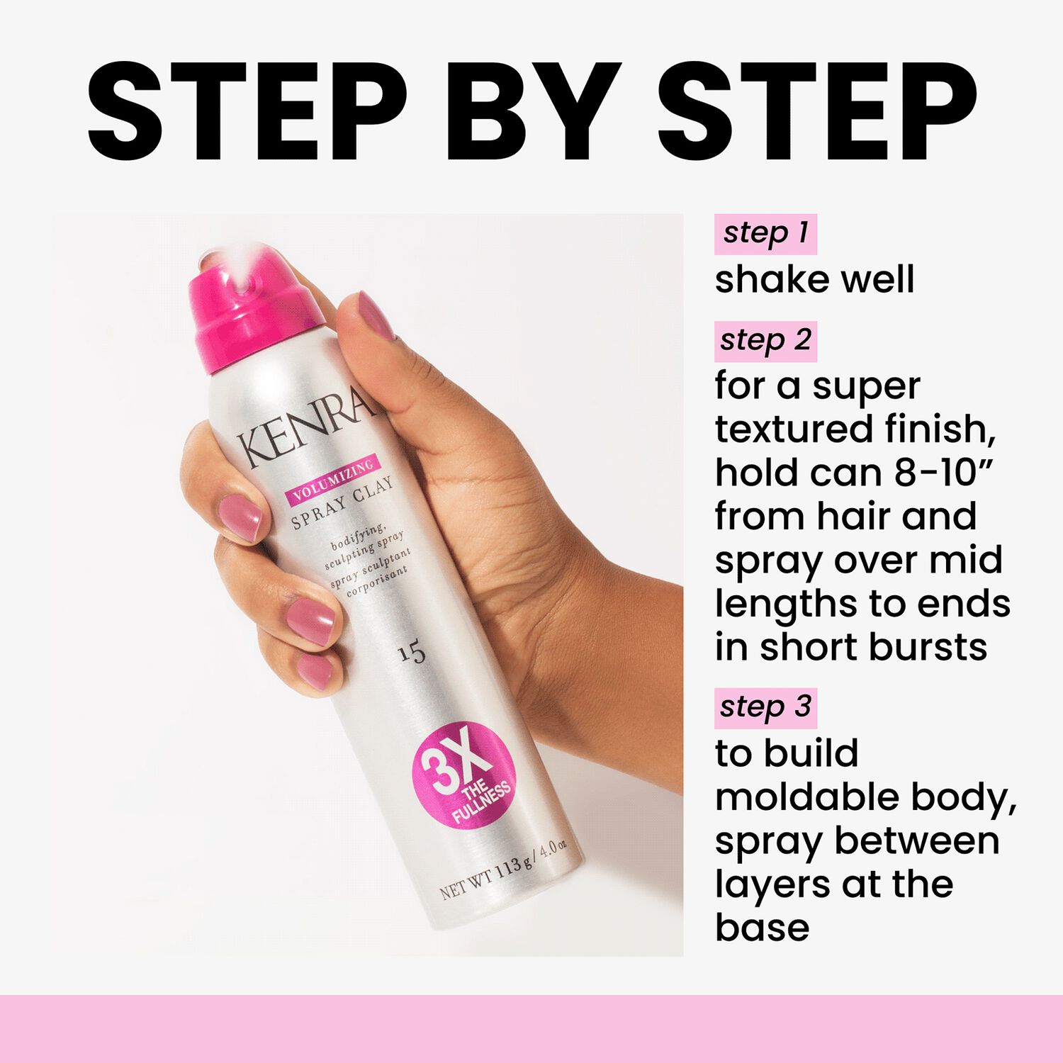 Volumizing Spray Clay 15 - Kenra Professional | CosmoProf