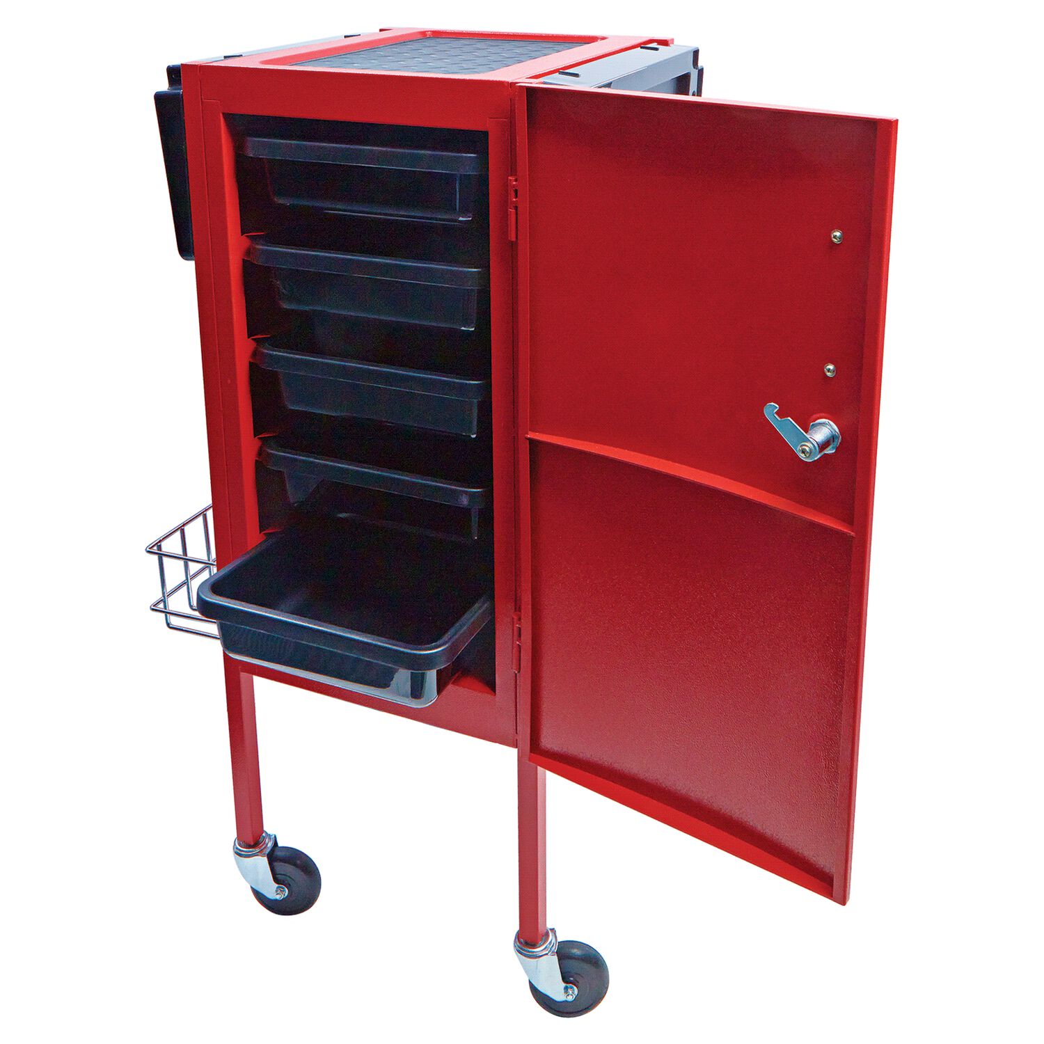 Red Metal Trolley | CosmoProf