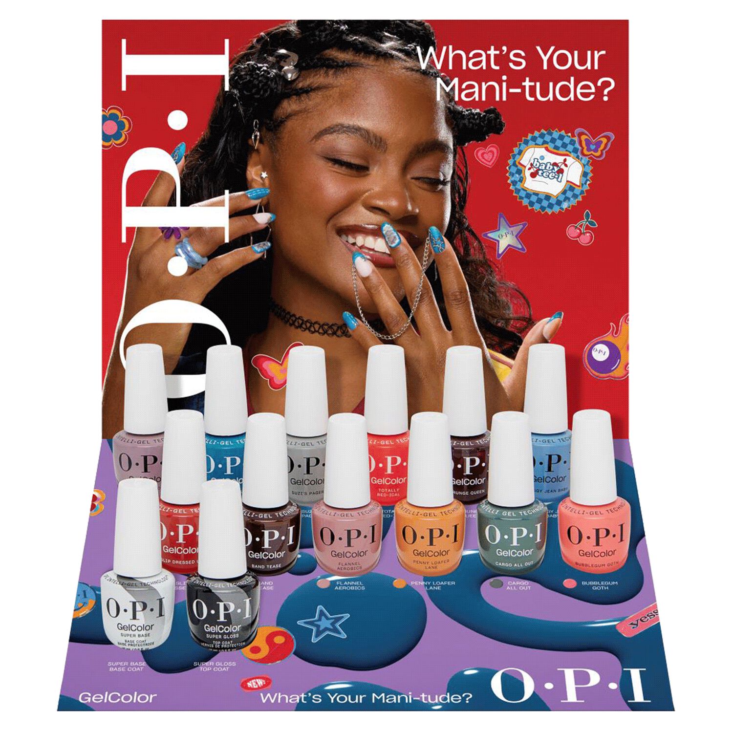What's Your Mani-tude GelColor Display - OPI | CosmoProf