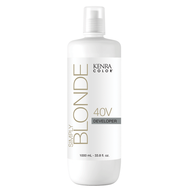 Simply Blonde Beyond Bond Lightener, 40 Volume Developer - Kenra ...