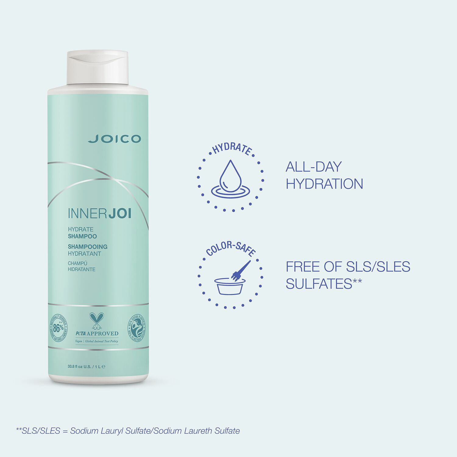 InnerJoi Hydrate Shampoo - Joico | CosmoProf