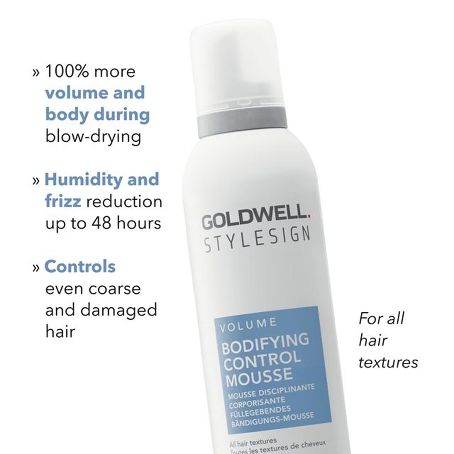 StyleSign Bodifying Control Mousse - Goldwell USA | CosmoProf