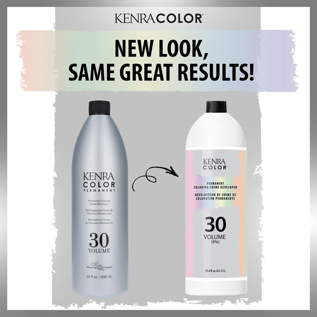 30 Volume Creme Developer - Kenra Professional | CosmoProf