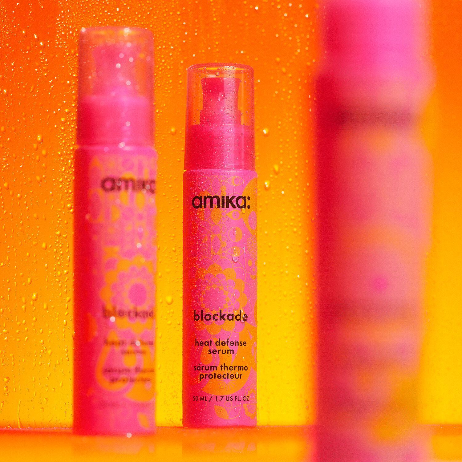 Blockade Heat Defense Serum - amika | CosmoProf