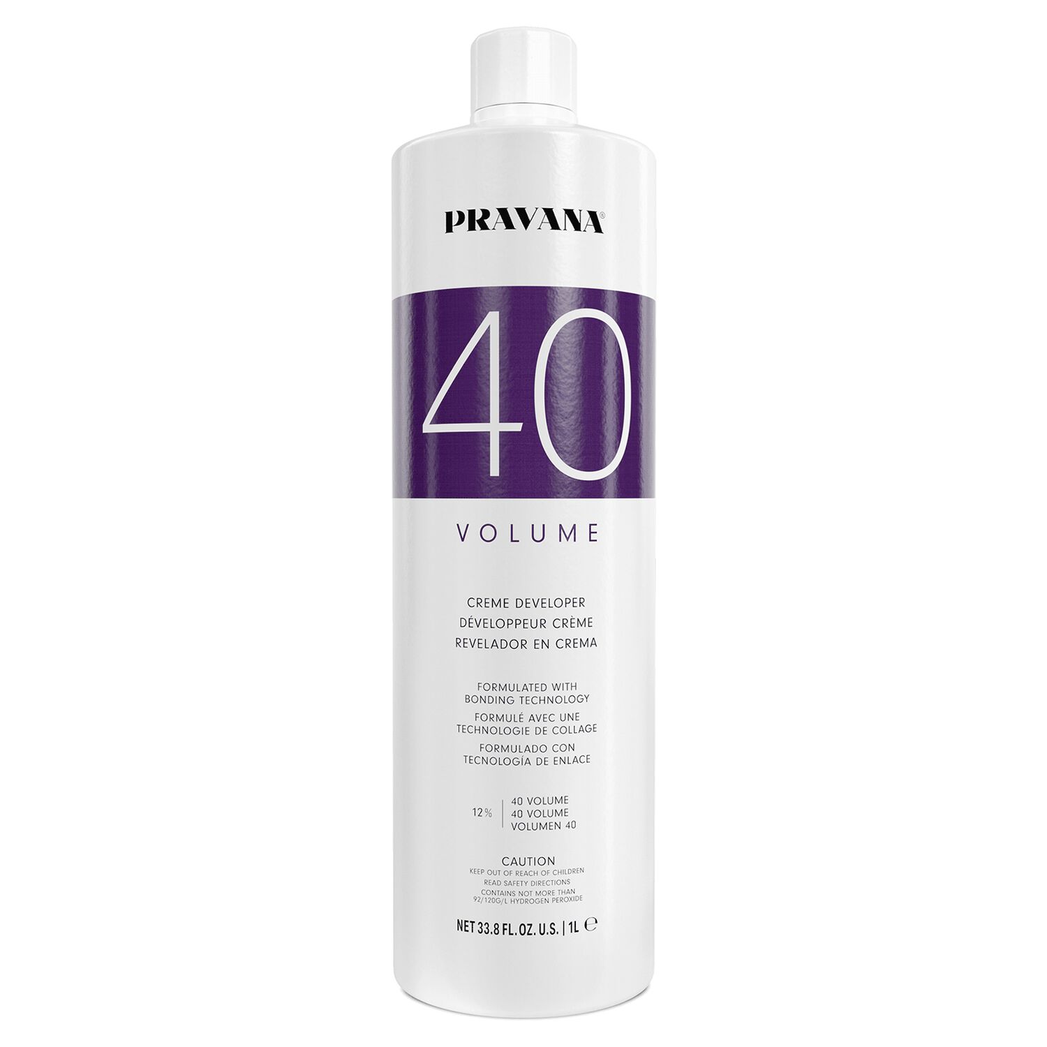40 Volume Creme Developer - Pravana | CosmoProf