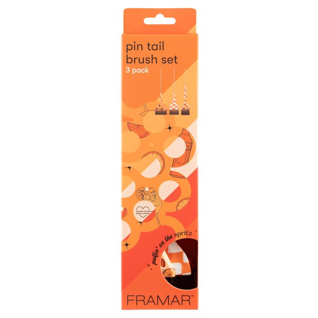 Puttin' On the Spritz Pin Tail Color Brush - Framar | CosmoProf