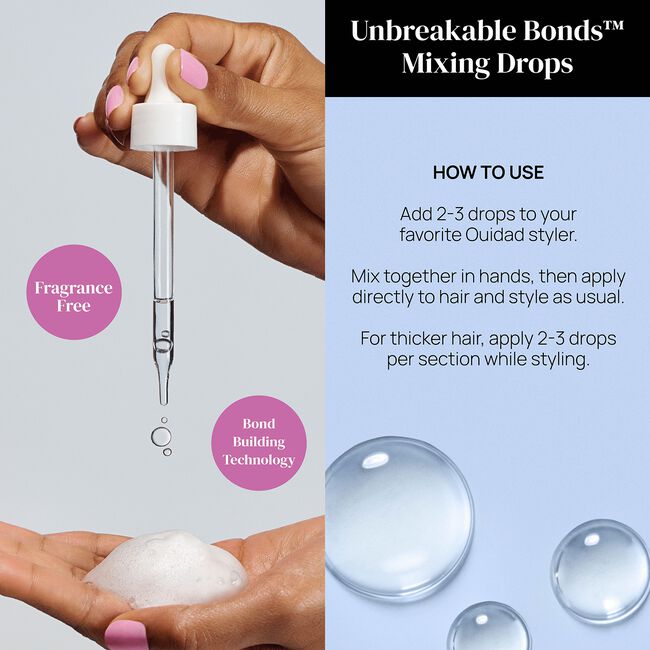 Unbreakable Bonds Mixing Drops - Ouidad | CosmoProf