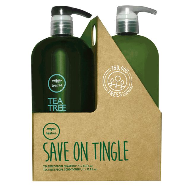 Tea Tree Shampoo & Conditioner Liter Duo - John Paul Mitchell Systems ...