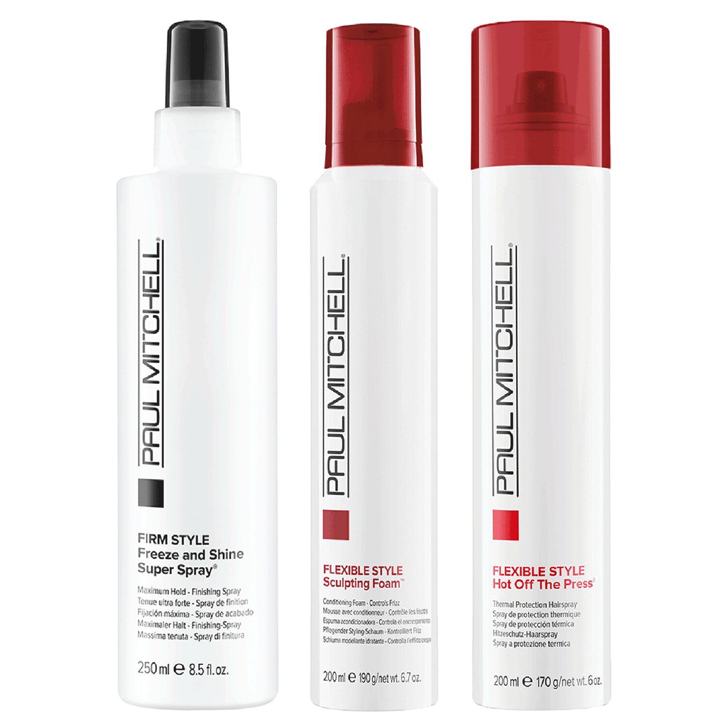 Red, White, & You Styling Trio - John Paul Mitchell Systems | CosmoProf