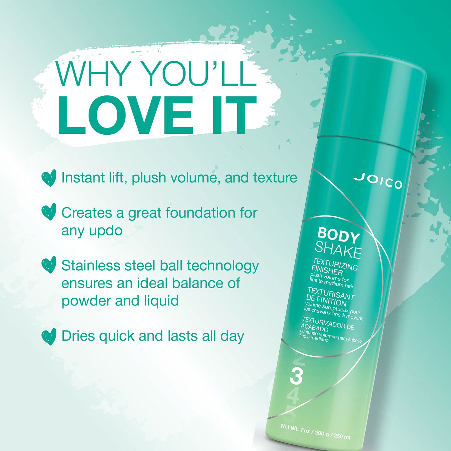Body Shake Texturizing Finisher - Joico | CosmoProf