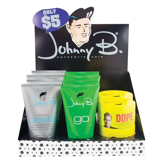 Johnny B Try It - 14 Piece Display - Johnny B | CosmoProf