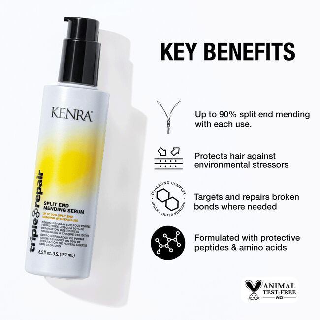 Triple Repair Split End Mending Serum - Kenra Professional | CosmoProf