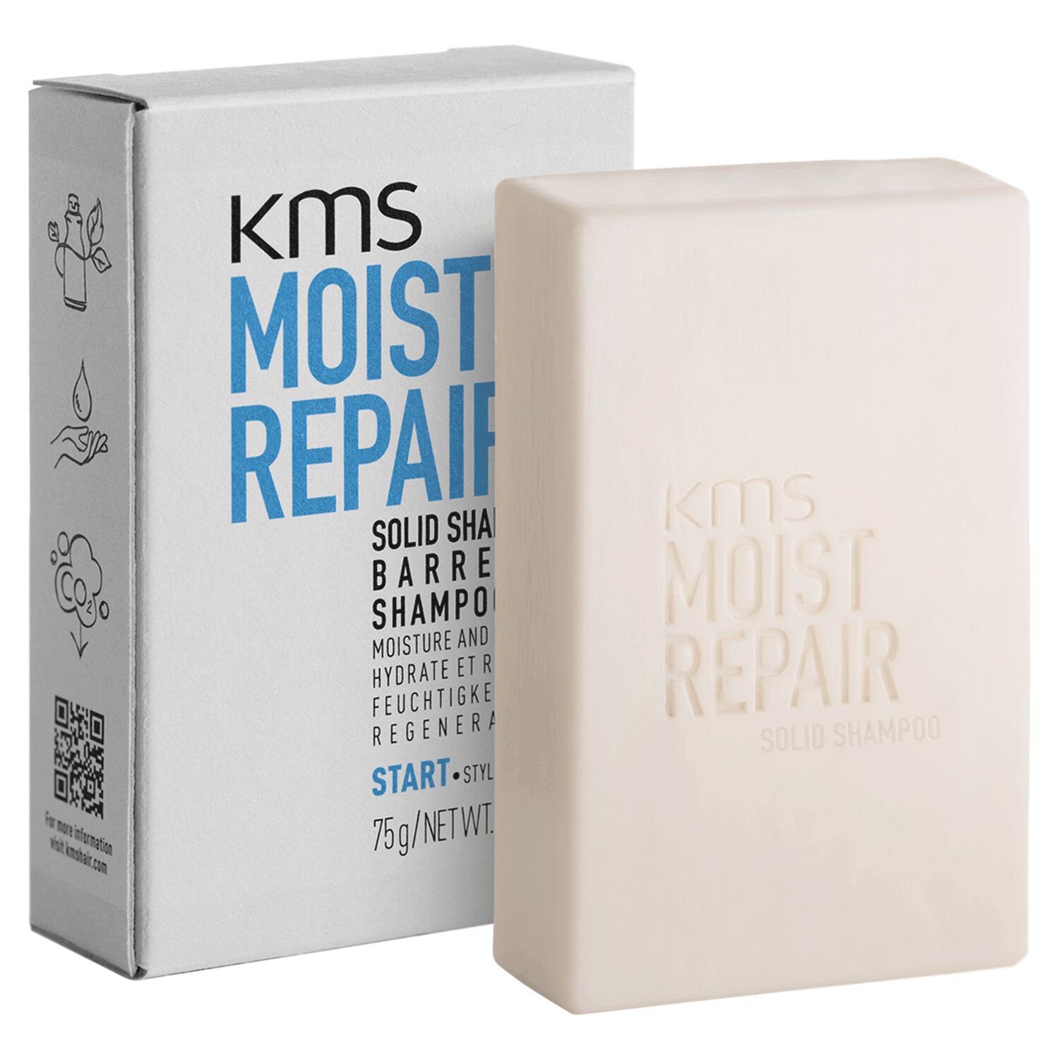 KMS MoistRepair Solid Shampoo | CosmoProf