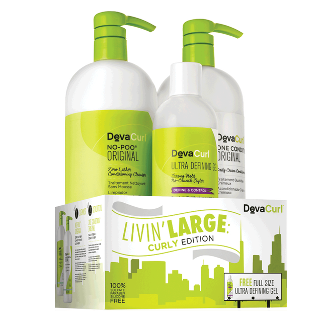 Living Large Curly Edition Trio - Deva Curl | CosmoProf