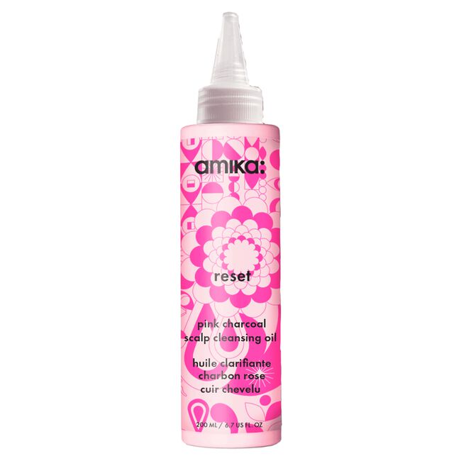 Reset Pink Charcoal Scalp Cleansing Oil - amika | CosmoProf