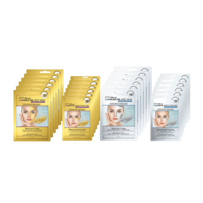 Lux Foil Sheet Mask - 24 Count - Satin Smooth | CosmoProf