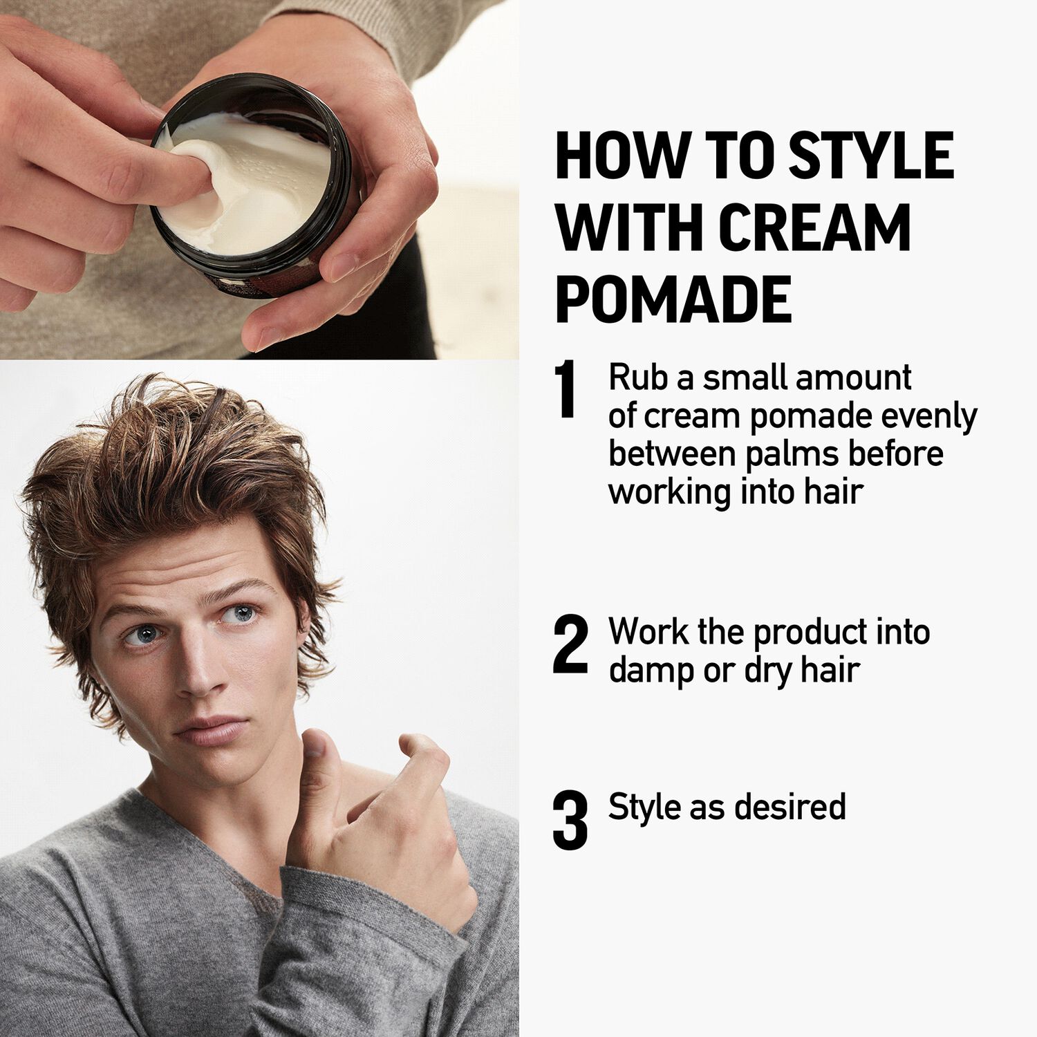 Cream Pomade - American Crew | CosmoProf