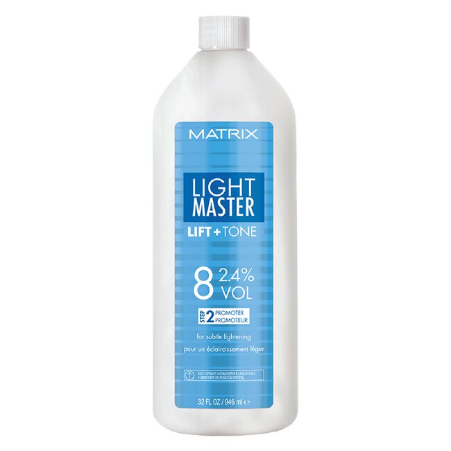 Light Master Lift & Tone 6 Lightening Powder, 8 Vol Promoter - Matrix ...
