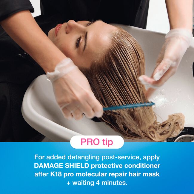 Damage Shield Protective Conditioner - K18 Biomimetic Hairscience | CosmoProf