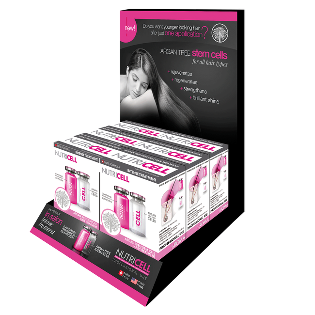 Nutricell Stem Cell Hair Treatment - 6 pack display - Nutricell | CosmoProf