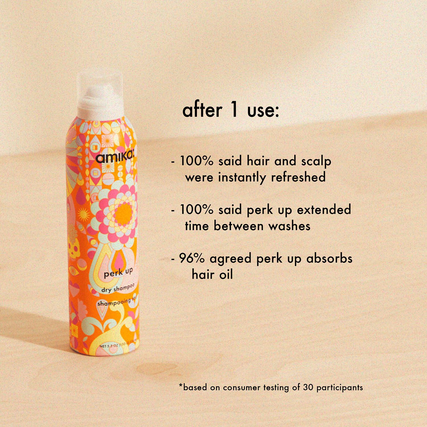 amika Perk Up Dry Shampoo For Hair Stylists