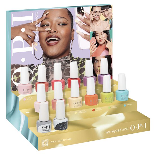 Me, Myself, and OPI GelColor Display - OPI | CosmoProf