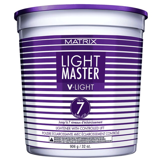 Lightmaster VLight 7 Lightening Powder, 20 Volume Developer - Matrix ...