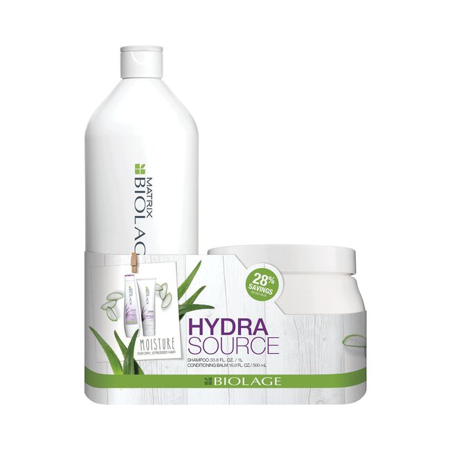 Biolage Hydrasource Shampoo & Conditioning Balm Duo - Matrix | CosmoProf