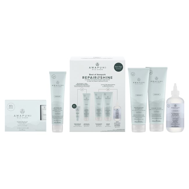 Awapuhi Wild Ginger Best of Awapuhi Repair & Shine Intro Kit - John ...