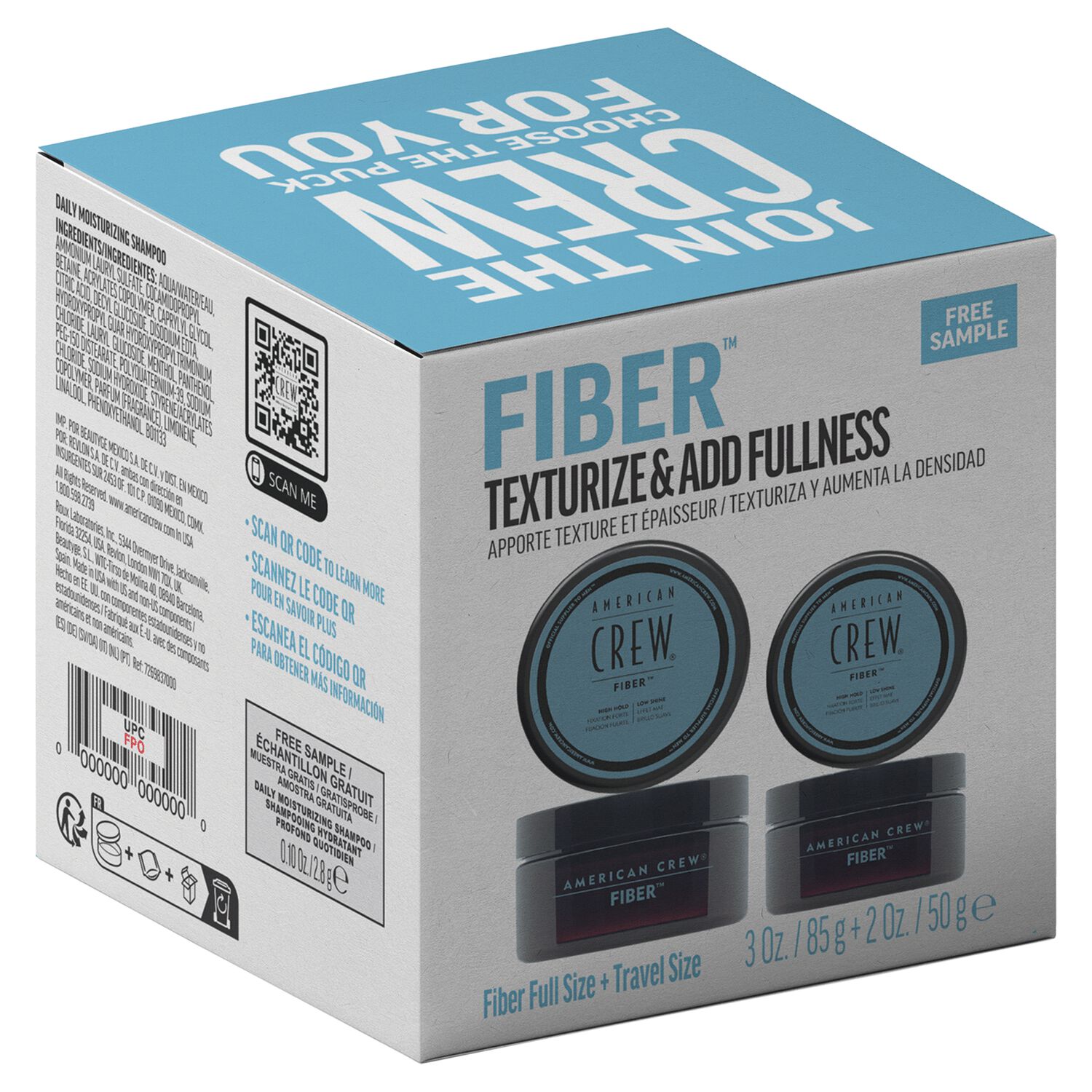 Fiber Duo Gift Set - American Crew | CosmoProf