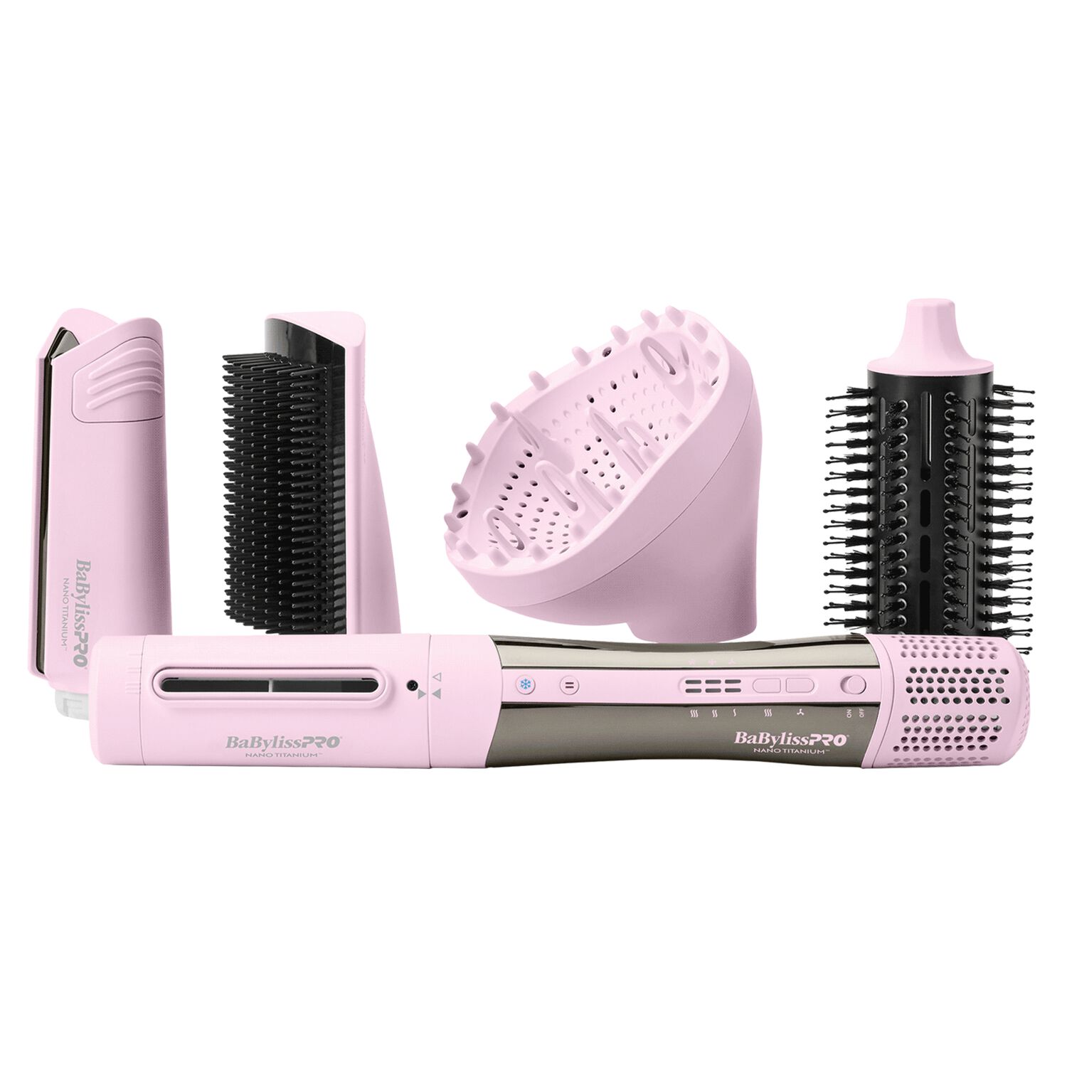 Pink Nano Titanium StyleSwitch Multi-Styler - BaBylissPRO | CosmoProf
