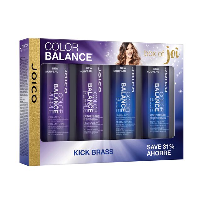 Color Balance Purple & Blue Shampoos and Conditioners - Joico | CosmoProf