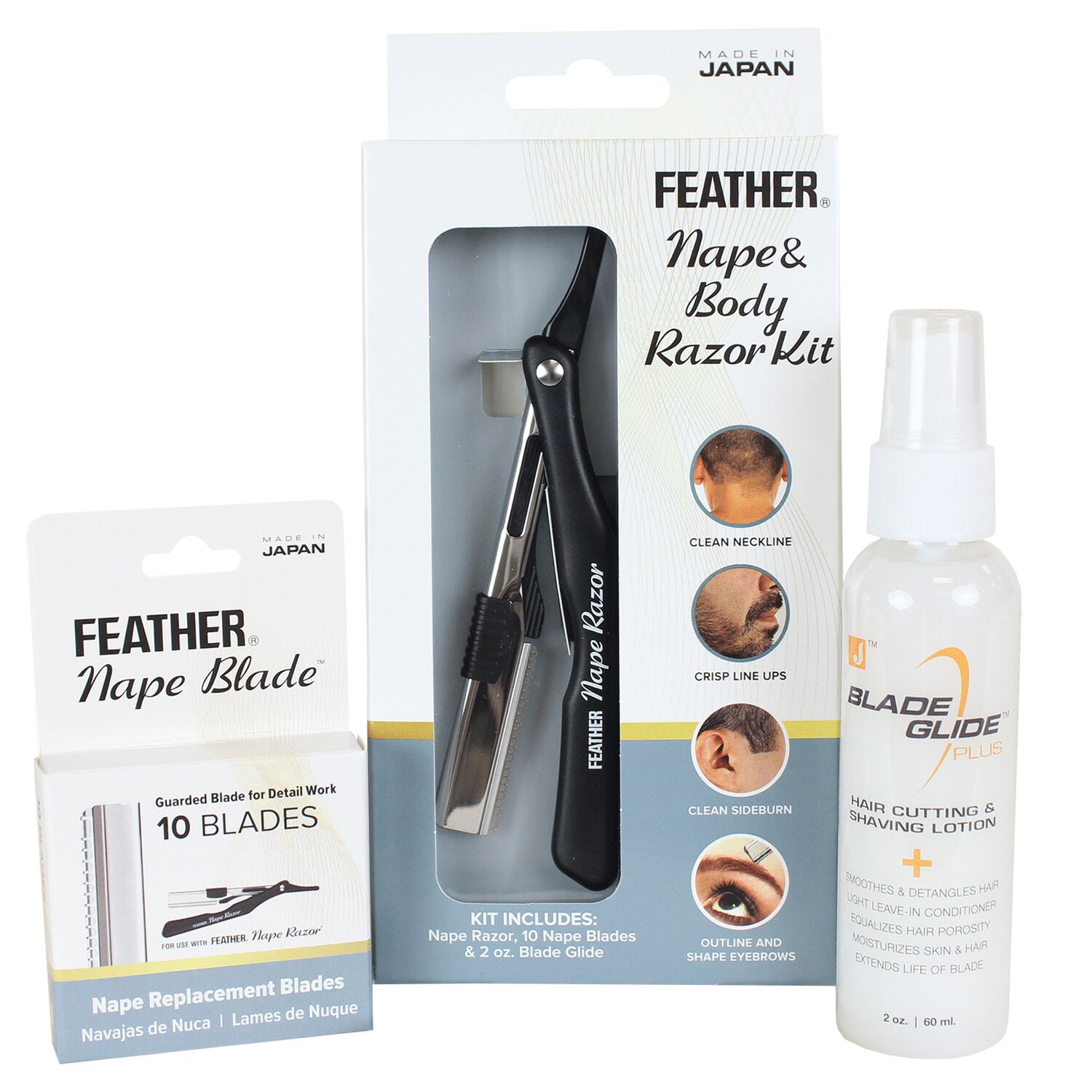 Feather Nape & Body Razor 5 Inch - Jatai | CosmoProf