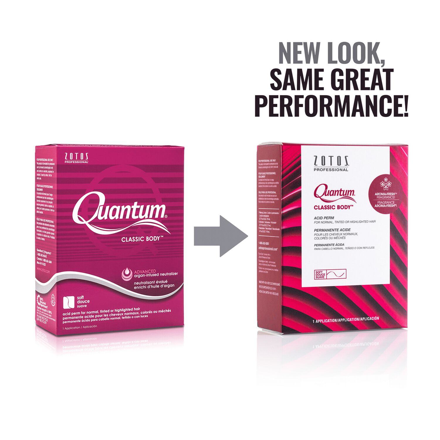 Quantum Classic Body Acid Perm for Normal, Tinted or Highlighted Hair ...