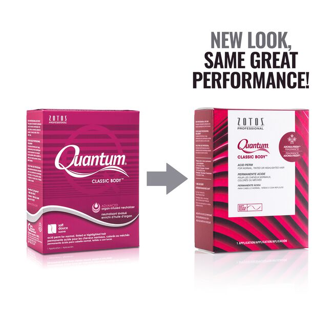 Quantum Classic Body Acid Perm for Normal, Tinted or Highlighted Hair ...