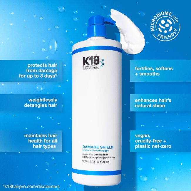 Damage Shield Protective Conditioner - K18 Biomimetic Hairscience | CosmoProf
