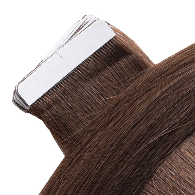 #5 Mocha Tape-In Straight - 22 Inch - Twisted Fringe | CosmoProf