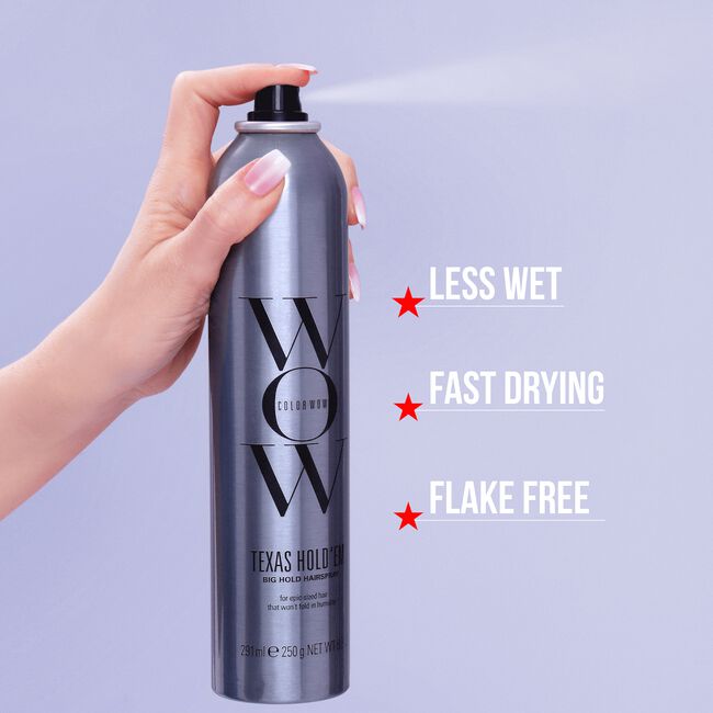 Texas Hold 'Em Big Hold Hairspray - Color WOW | CosmoProf