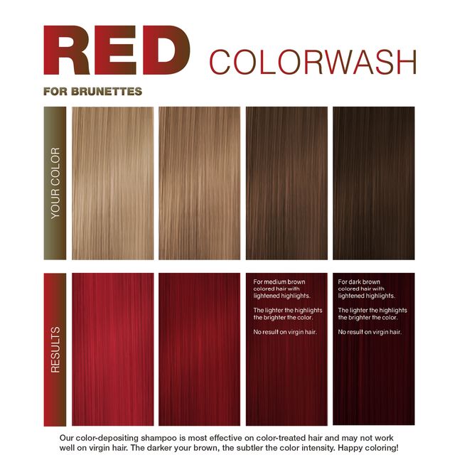 Brunette Red Viral Colorwash - Celeb Luxury | CosmoProf