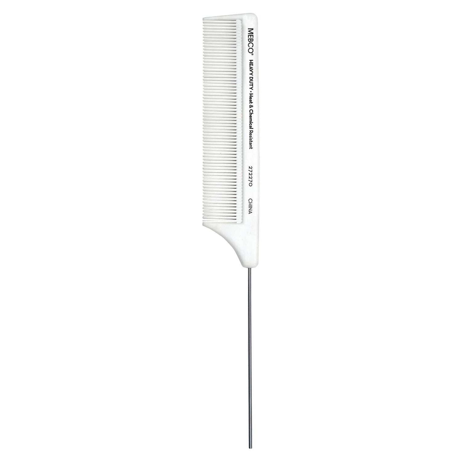 Mebco Heat Resist Metal Tail Comb - Fromm Andre International | CosmoProf