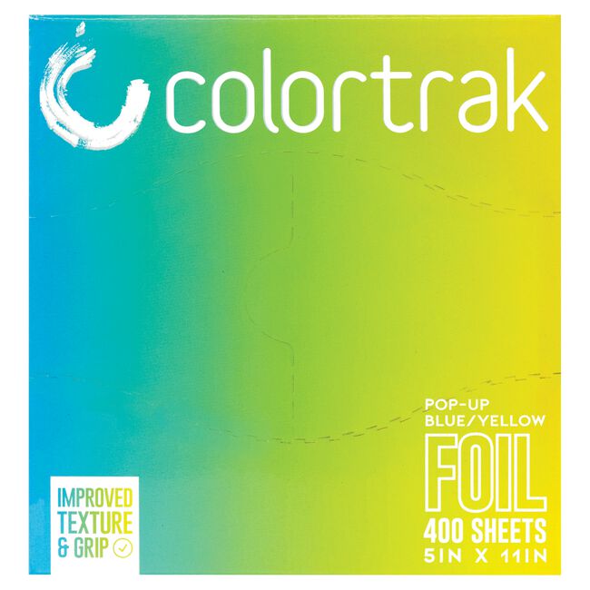 Gradient Blue Yellow Pop Up Foils - ColorTrak | CosmoProf