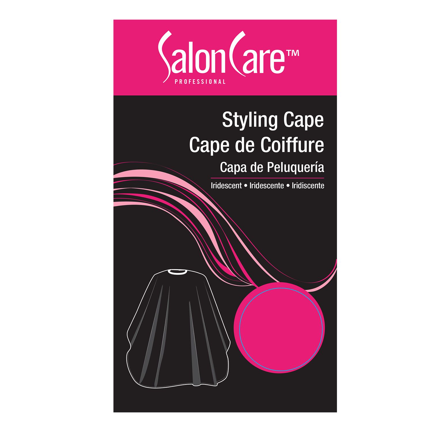 Salon Care Styling Cape Iridescent - ION | CosmoProf