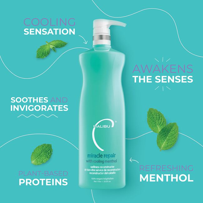 Miracle Repair with Cooling Menthol - Malibu C | CosmoProf