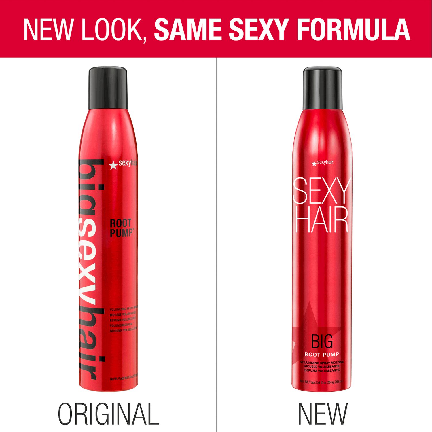 Big Sexy Hair Root Pump Volumizing Spray Mousse - Sexy Hair Concepts ...