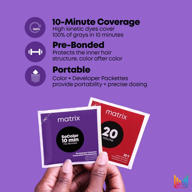 SoColor 10 Minute 503NA Permanent Color Packette - Matrix | CosmoProf