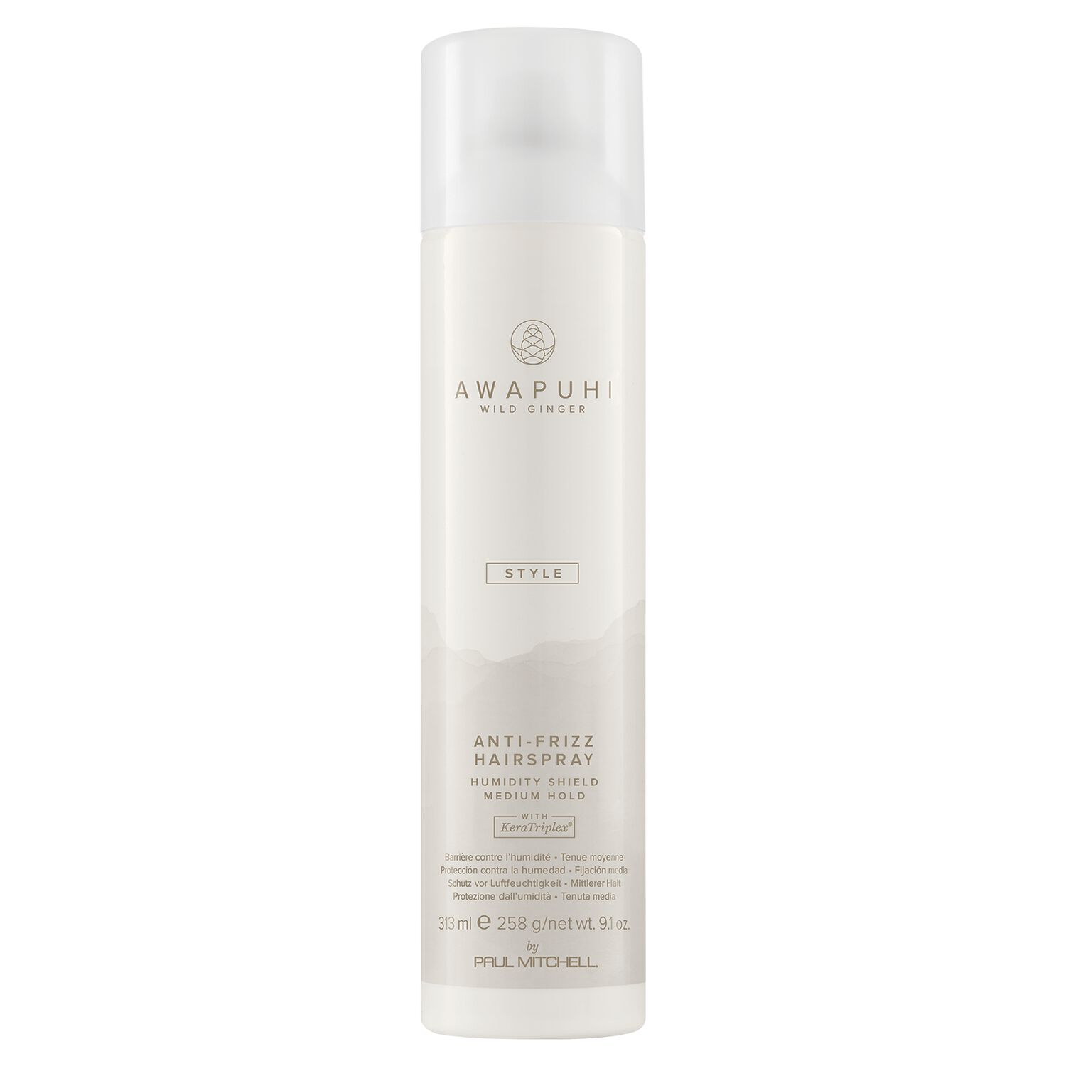 Awapuhi Wild Ginger Anti-Frizz Hairspray - John Paul Mitchell Systems ...