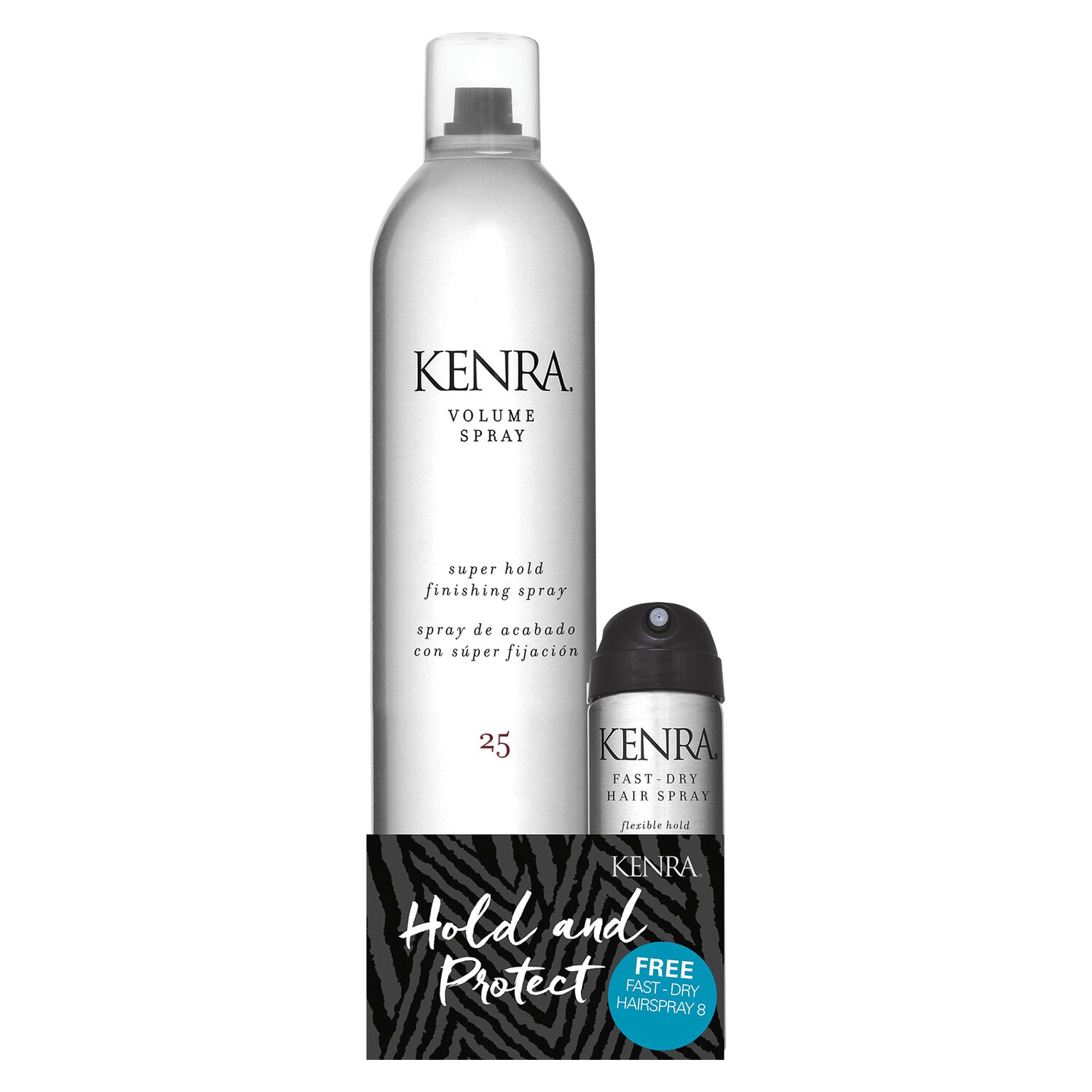Classic Volume #25 Spray w/ Fast Dry Hairspray - Kenra Professional ...