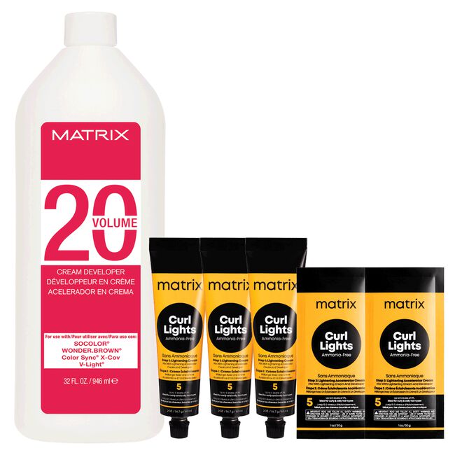 Curl Lights Three Step System Offer - Matrix | CosmoProf