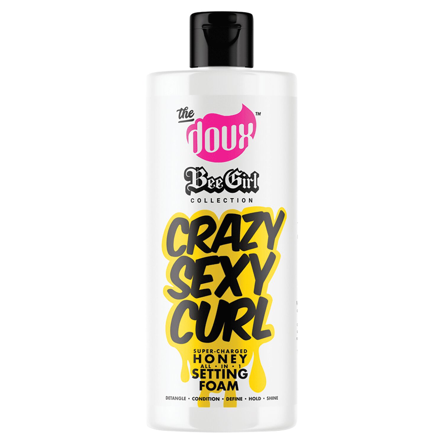 Bee Girl Crazy Sexy Curl Honey Setting Foam - The Doux | CosmoProf