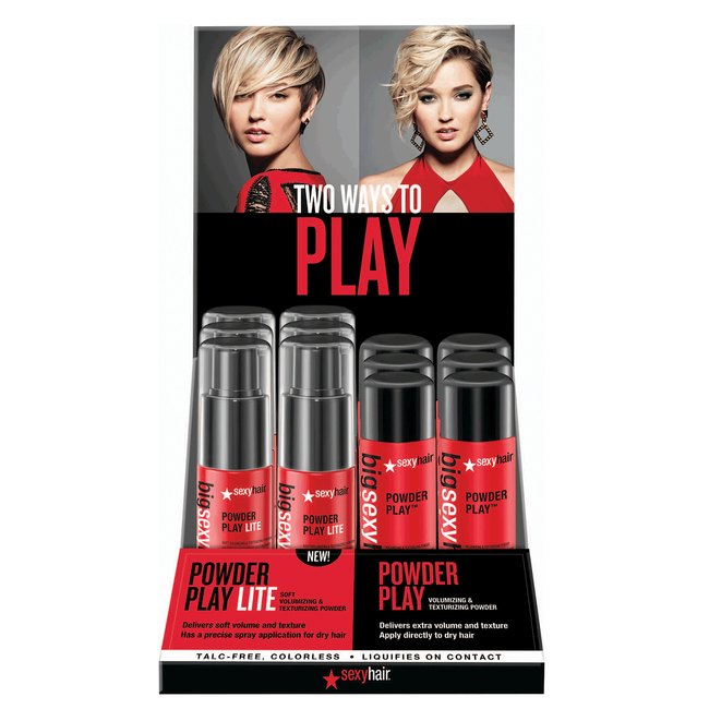 Big Sexy Hair - Powder Play & Powder Play Lite - 12 count - Sexy Hair ...